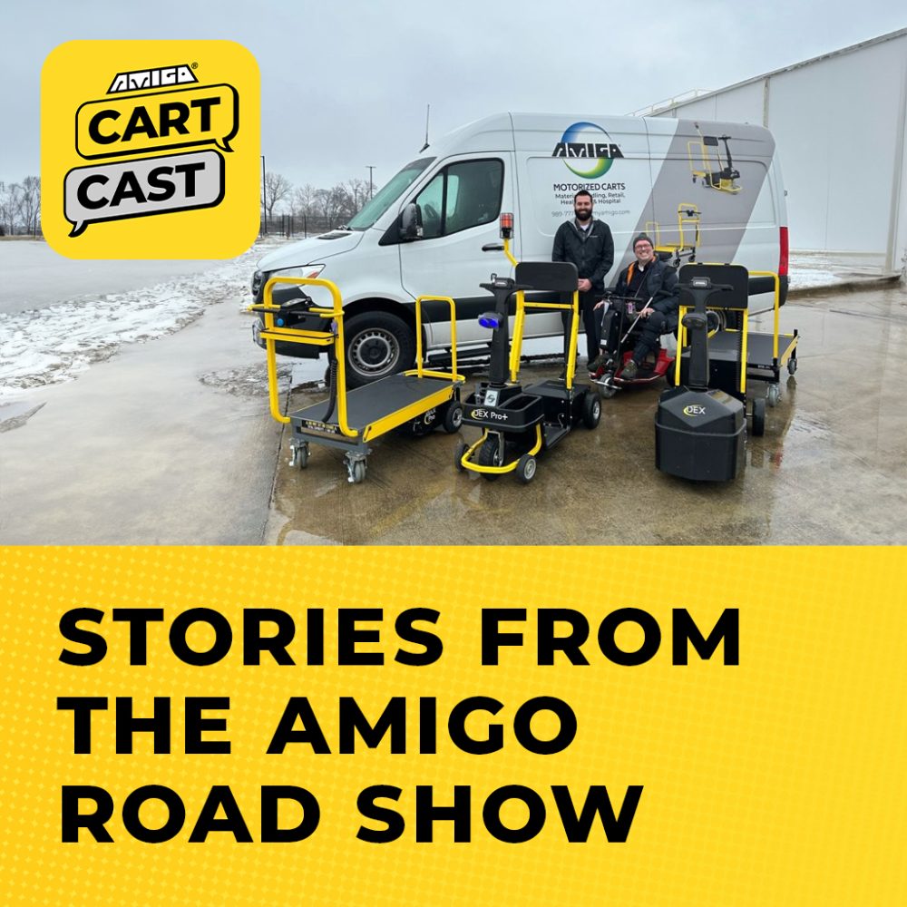 The Amigo CartCast, a material handling podcast